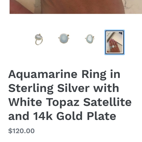 emily rose gems | Jewelry | Emilyrosegems Aquamarine Sterling Silver ...